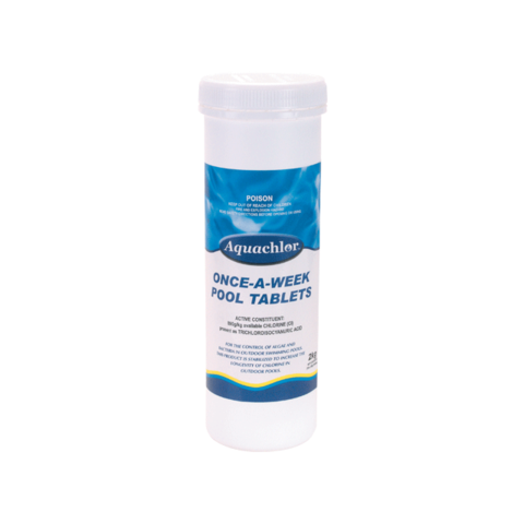 Aquachlor once a week tablets - Waterco