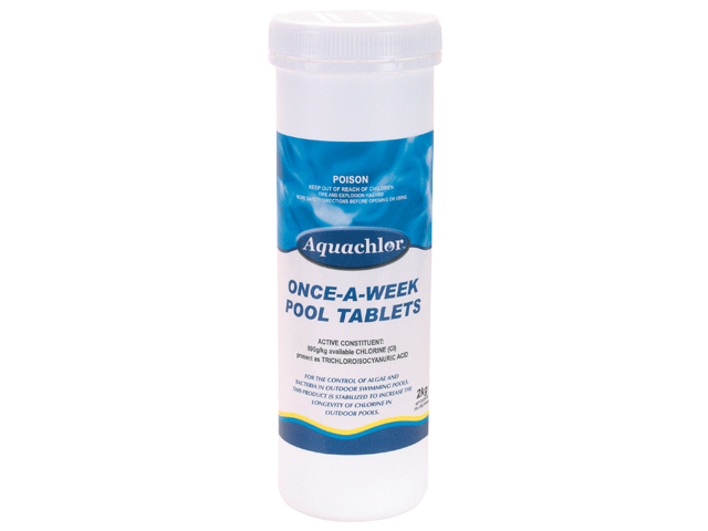 Aquachlor once a week tablets - Waterco