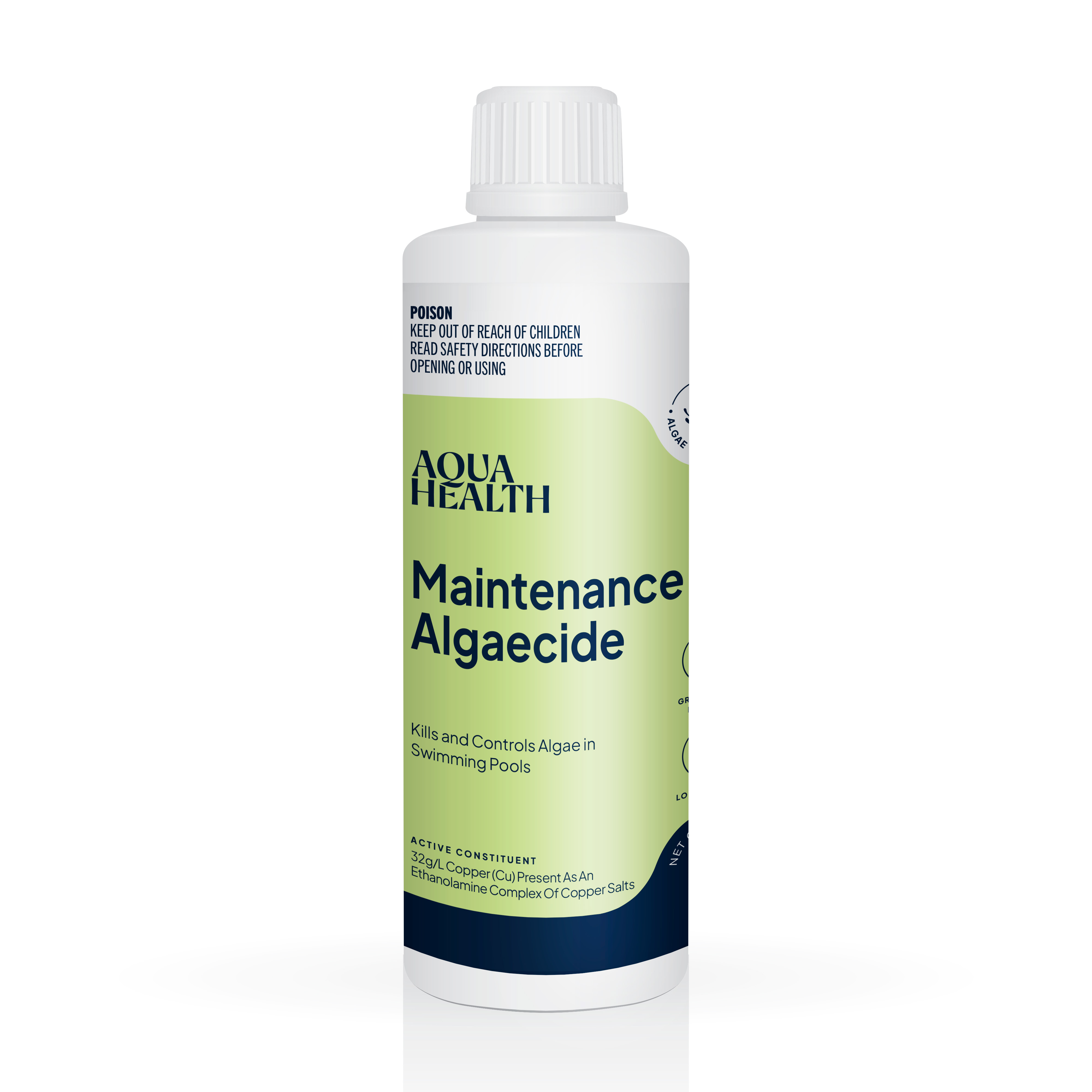 Aqua~Health maintenance algaecide - Waterco